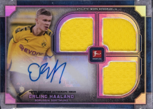 Erling Haaland Rookie Autograph (Auto) Cards - Soccer Cards HQ